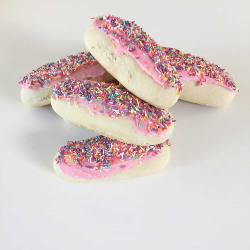 Iced Finger Buns - Oh So Busy Mum