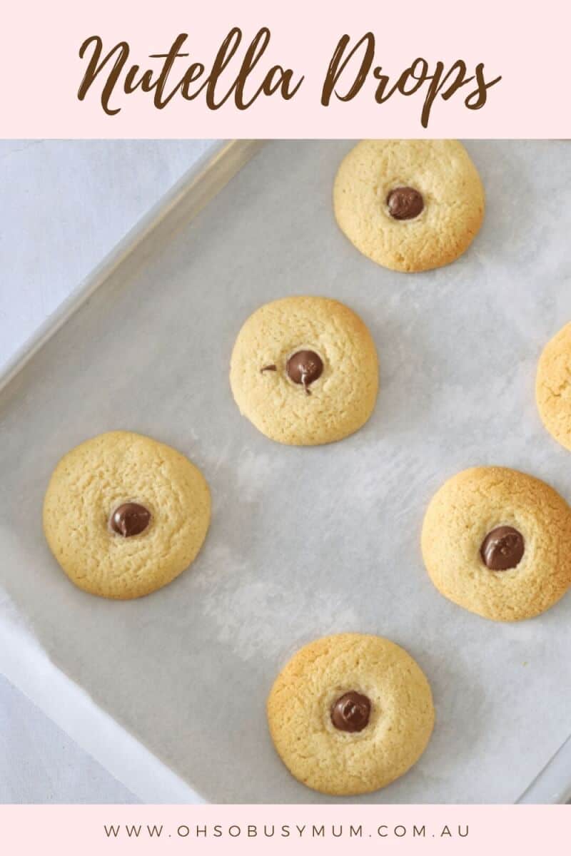 Nutella Drops - Oh So Busy Mum