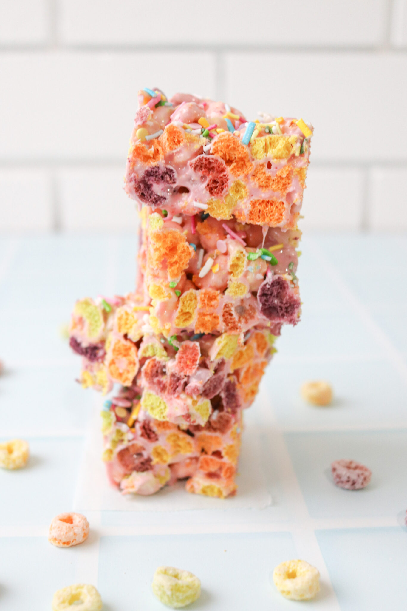 Fruit Loop Slice - Oh So Busy Mum