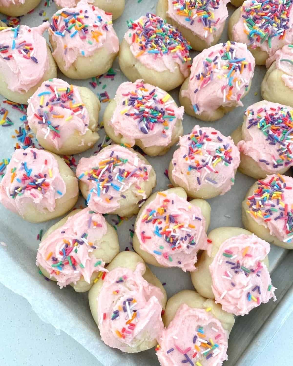 Iced Finger Buns - Oh So Busy Mum