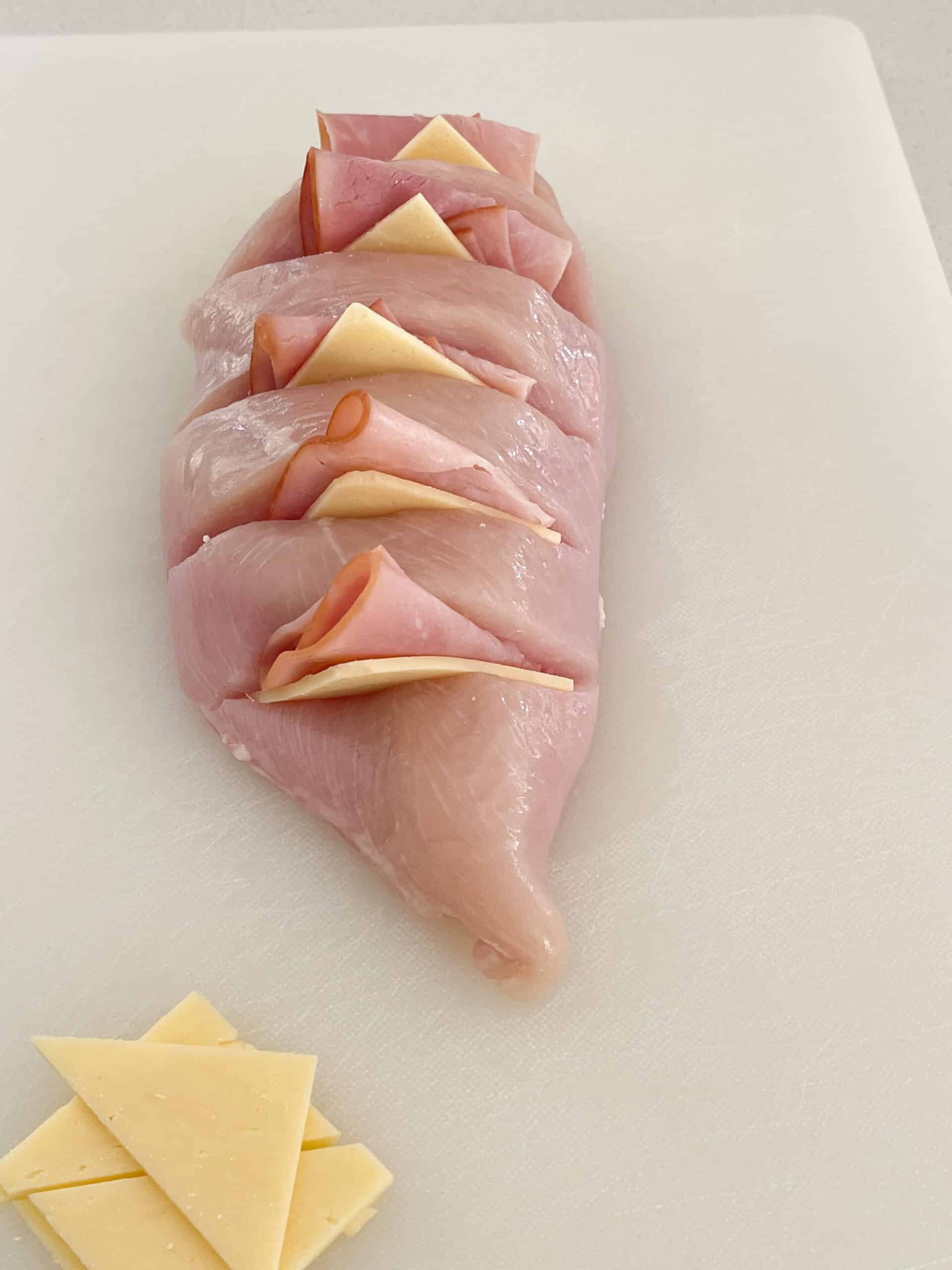 BBQ Ham and Cheese Baked Chicken - Oh So Busy Mum