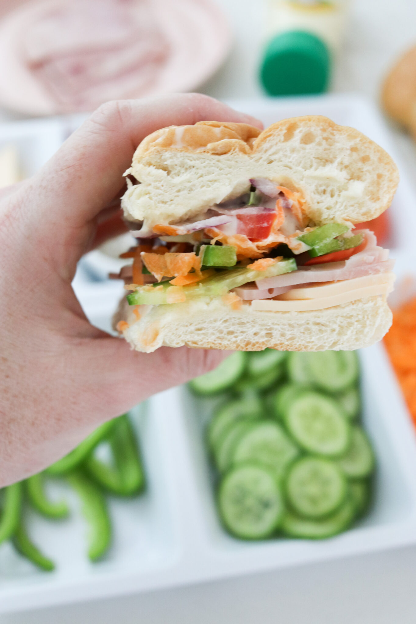 Homemade Subway Style Subs - Oh So Busy Mum