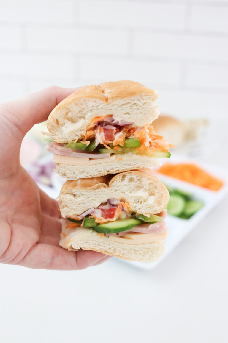 Homemade Subway Style Subs - Oh So Busy Mum