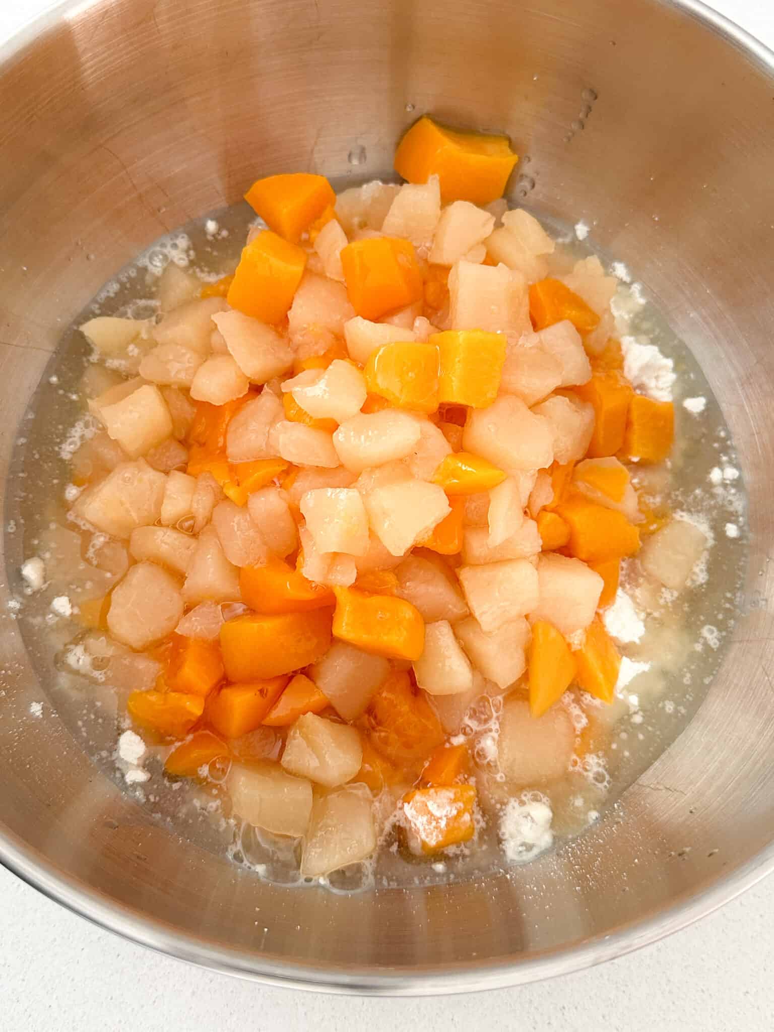 2 Ingredient Fruit Muffin Hack - Oh So Busy Mum