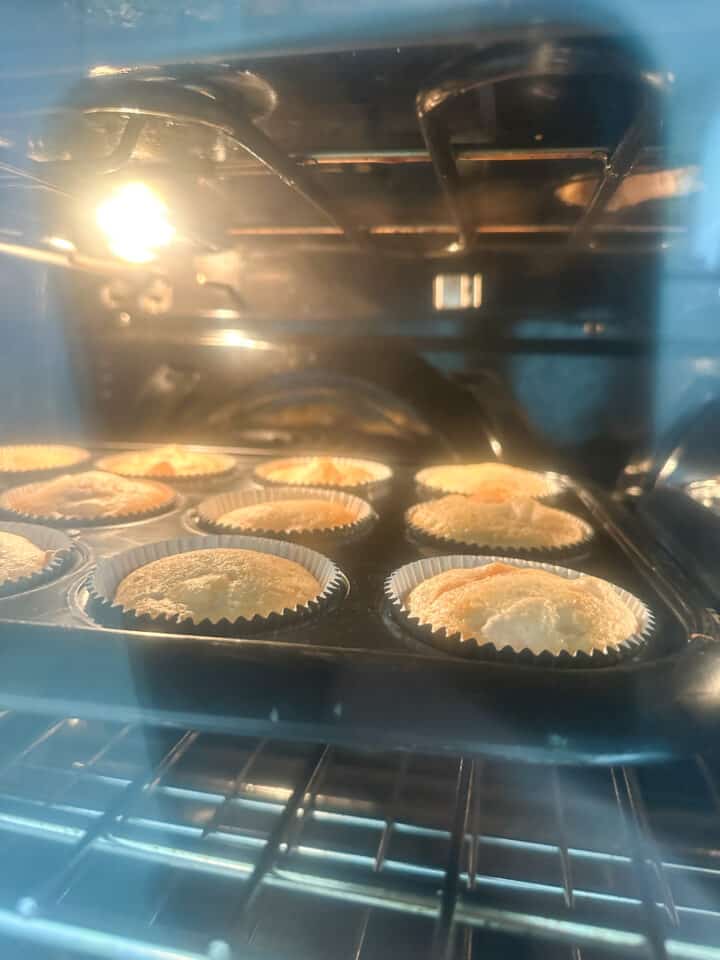 2 Ingredient Fruit Muffin Hack - Oh So Busy Mum