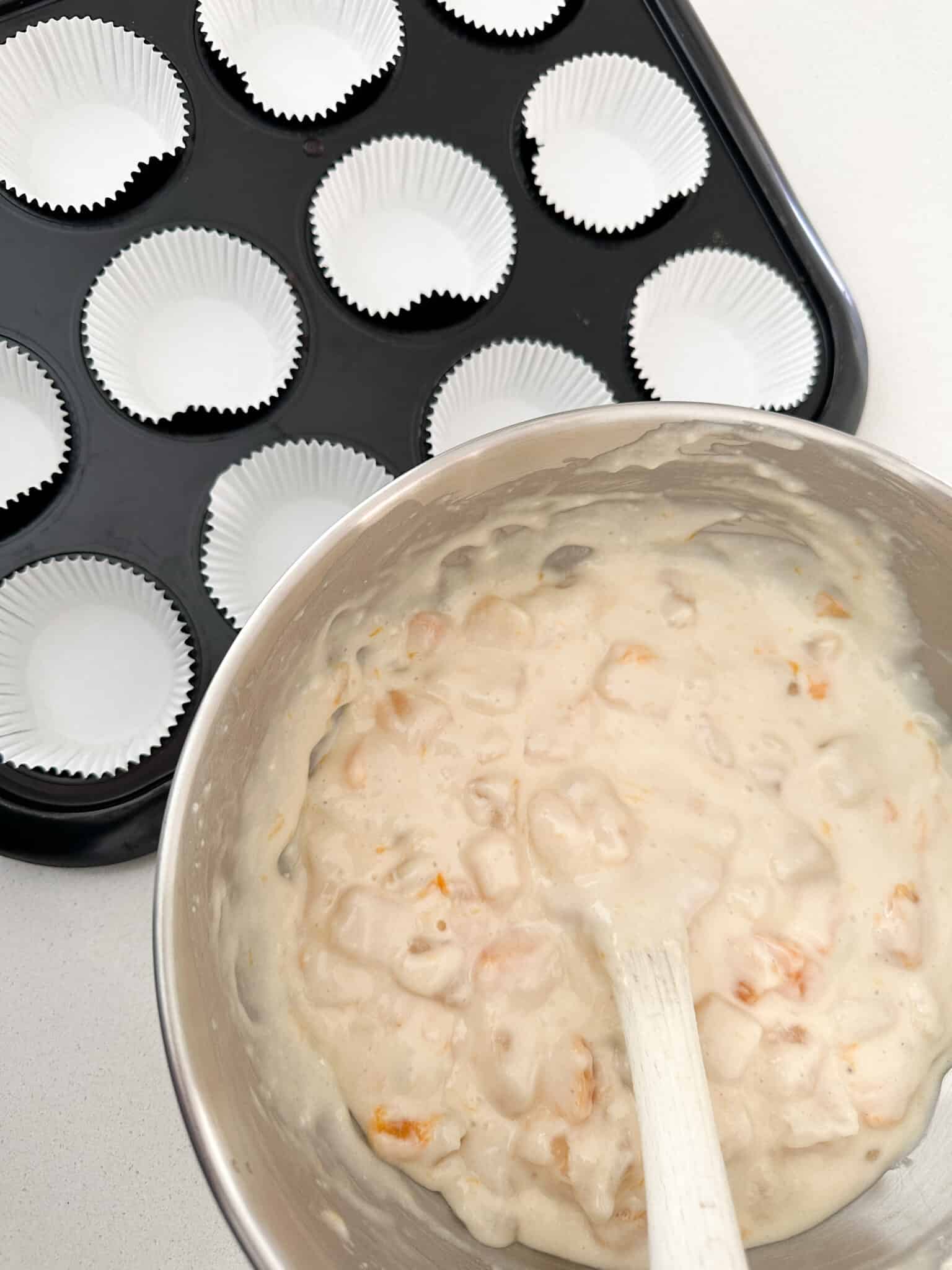 2 Ingredient Fruit Muffin Hack - Oh So Busy Mum