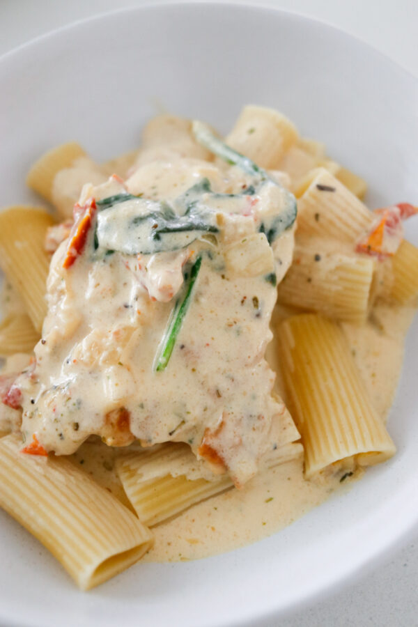 Creamy Tuscan Chicken - Oh So Busy Mum