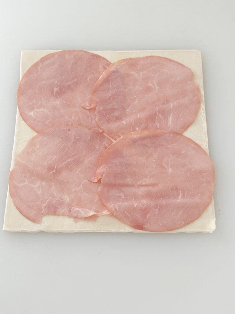 Ham and Cheese Puff Pastry Christmas Trees - Oh So Busy Mum