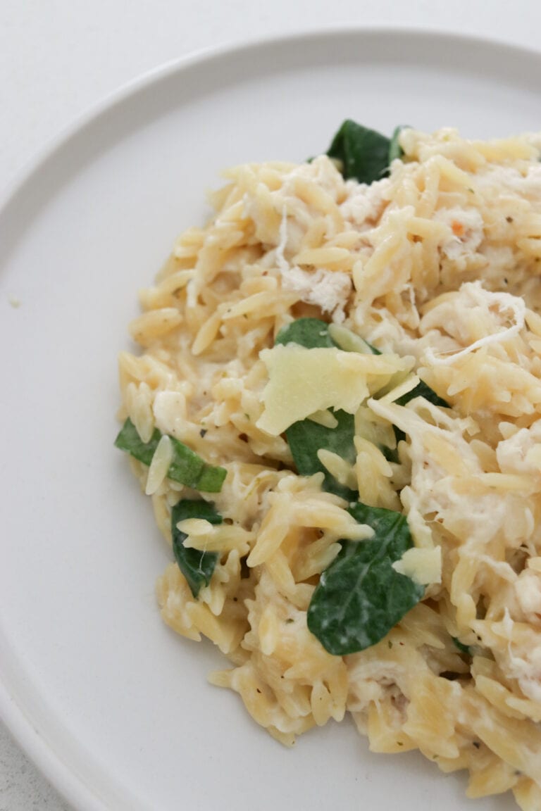 Lemon Chicken Risoni - Oh So Busy Mum