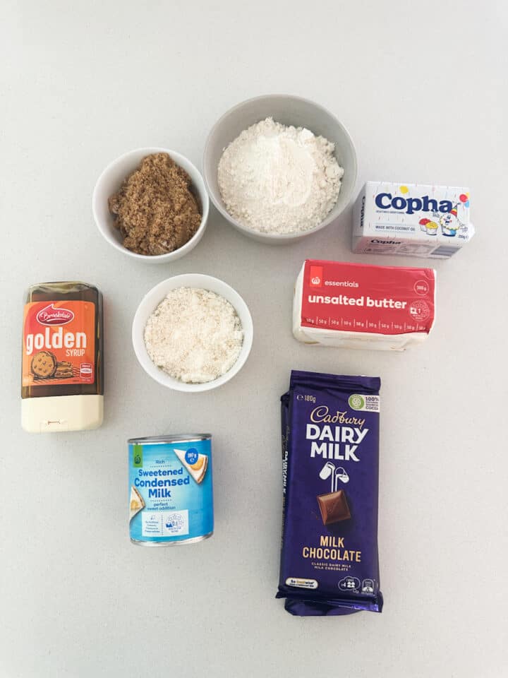 Easy Caramel Slice - Oh So Busy Mum