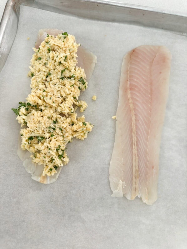 Parmesan Crusted Baked Fish - Oh So Busy Mum