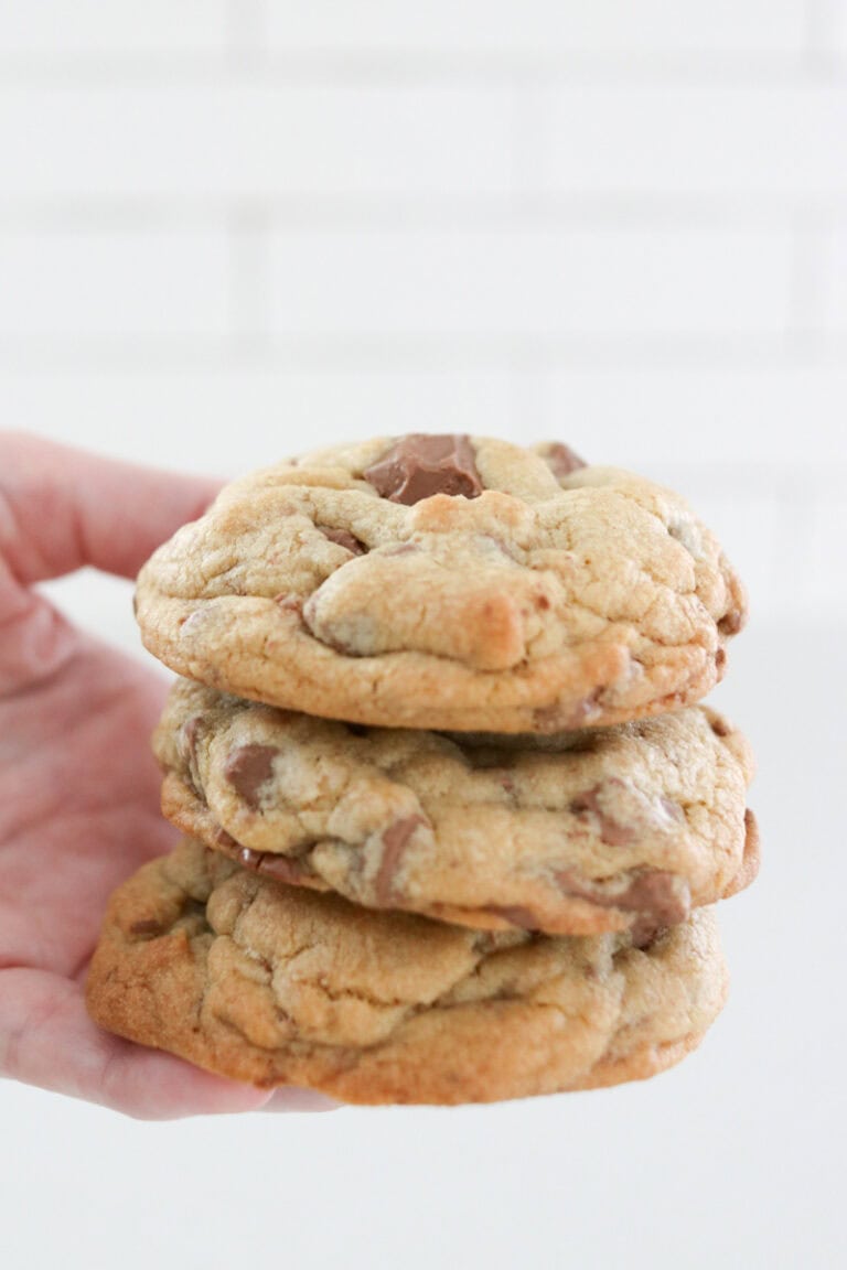 Chunky Chocolate Chip Cookie Recipe - Oh So Busy Mum