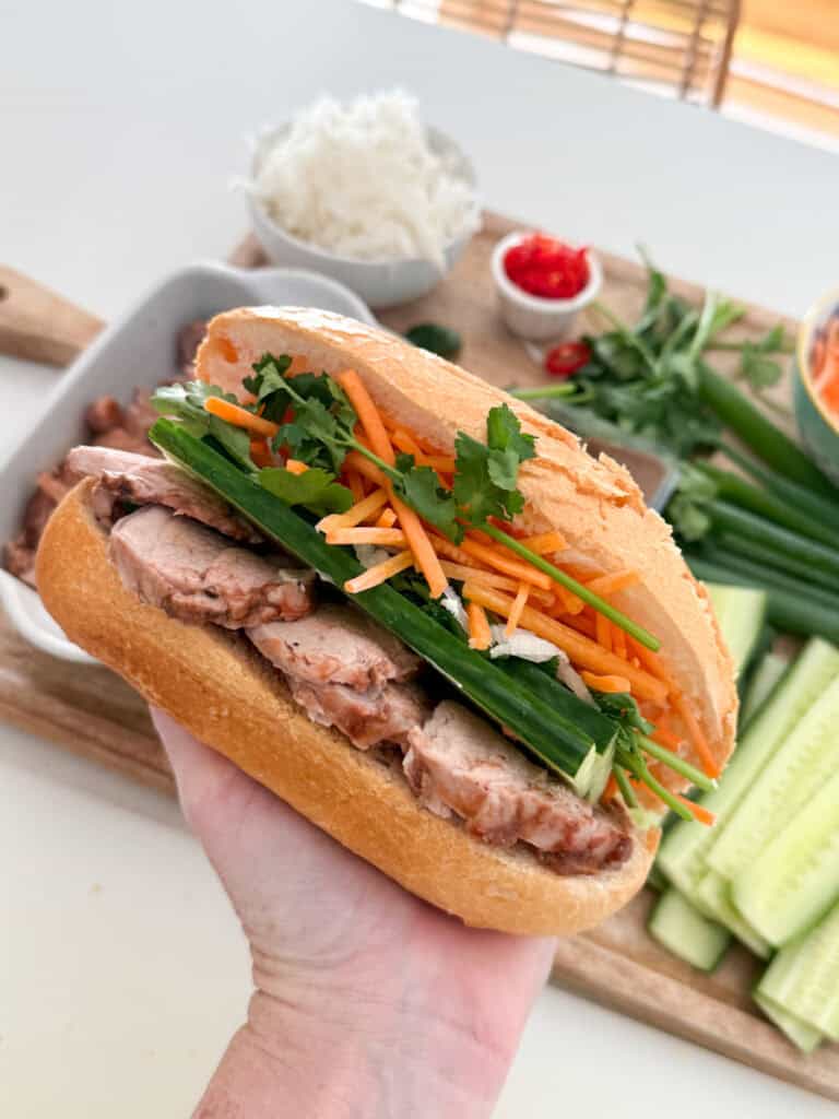 Homemade Banh Mi Recipe: Quick and Easy Steps - Oh So Busy Mum