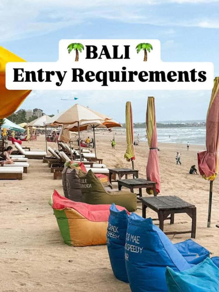 Bali Entry Requirements - Oh So Busy Mum