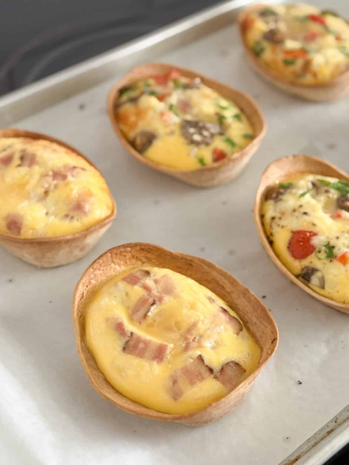 Taco Boat Quiches - Oh So Busy Mum