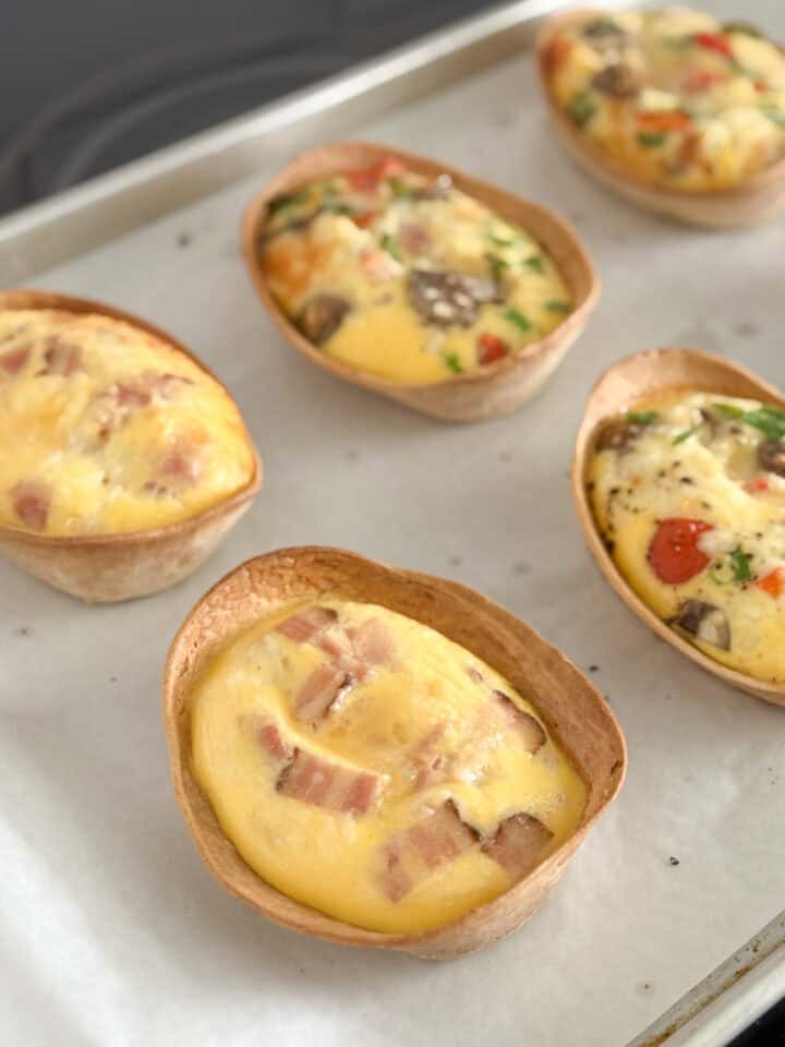 Taco Boat Quiches - Oh So Busy Mum