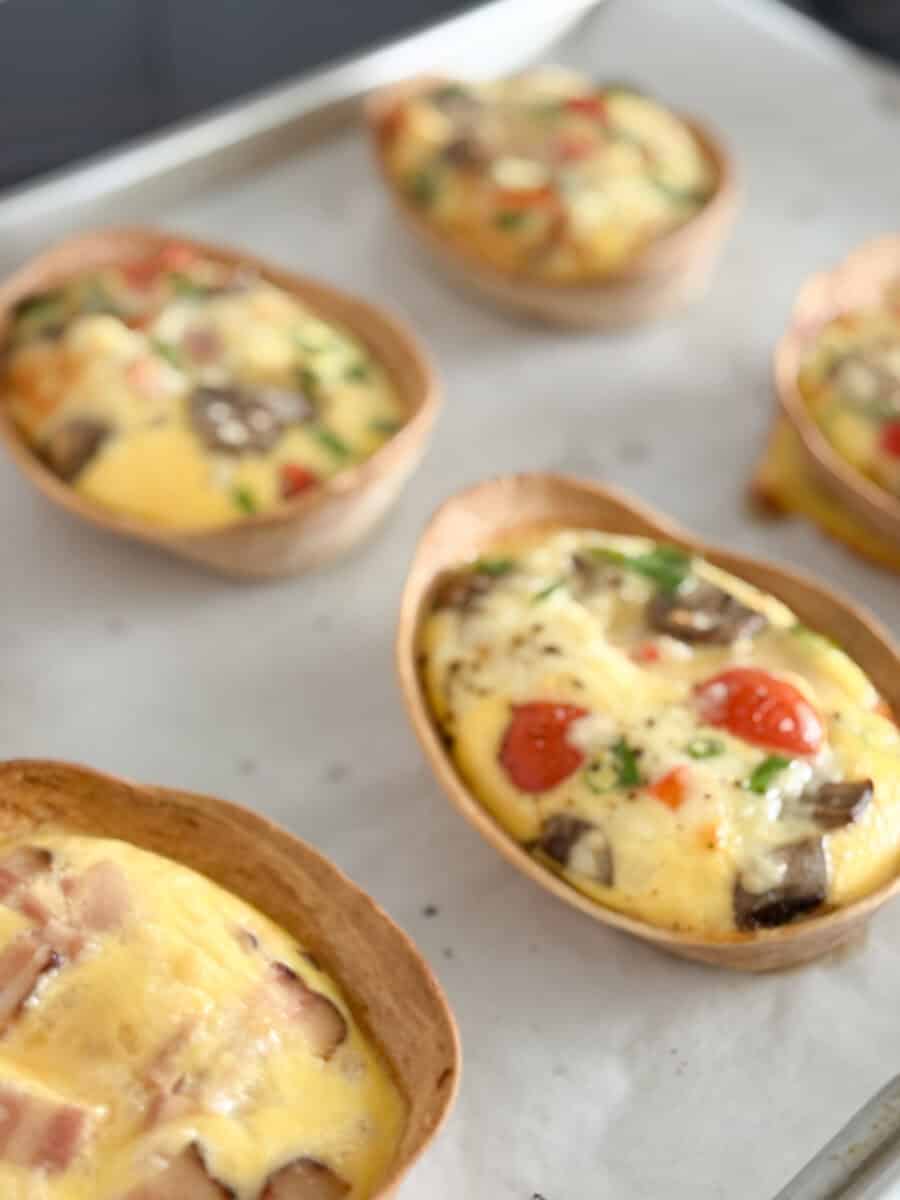 Taco Boat Quiches - Oh So Busy Mum