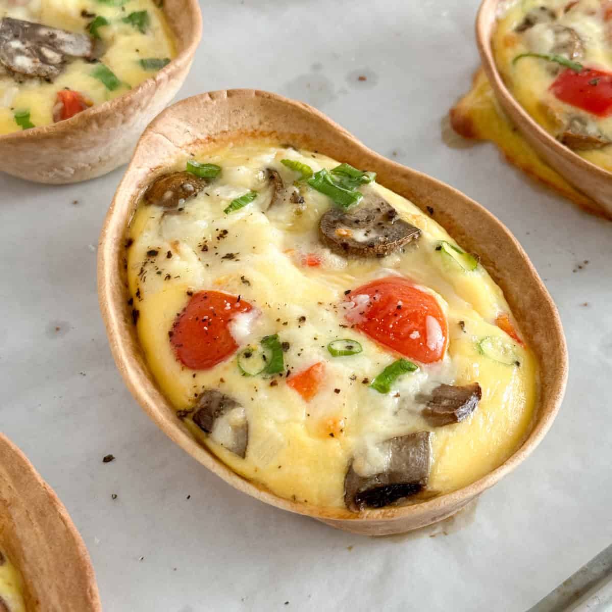 Taco Boat Quiches - Oh So Busy Mum