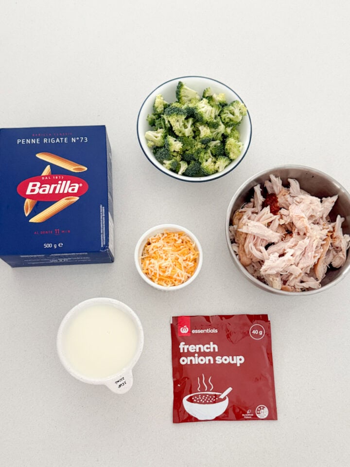 Creamy French Onion Chicken Pasta - Oh So Busy Mum