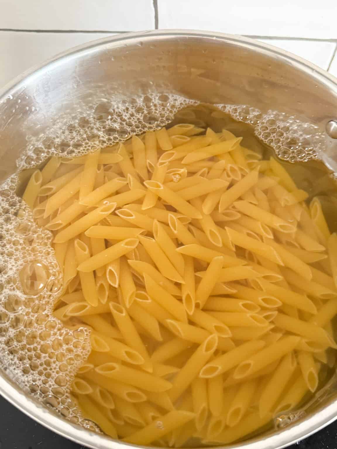 Creamy French Onion Chicken Pasta - Oh So Busy Mum