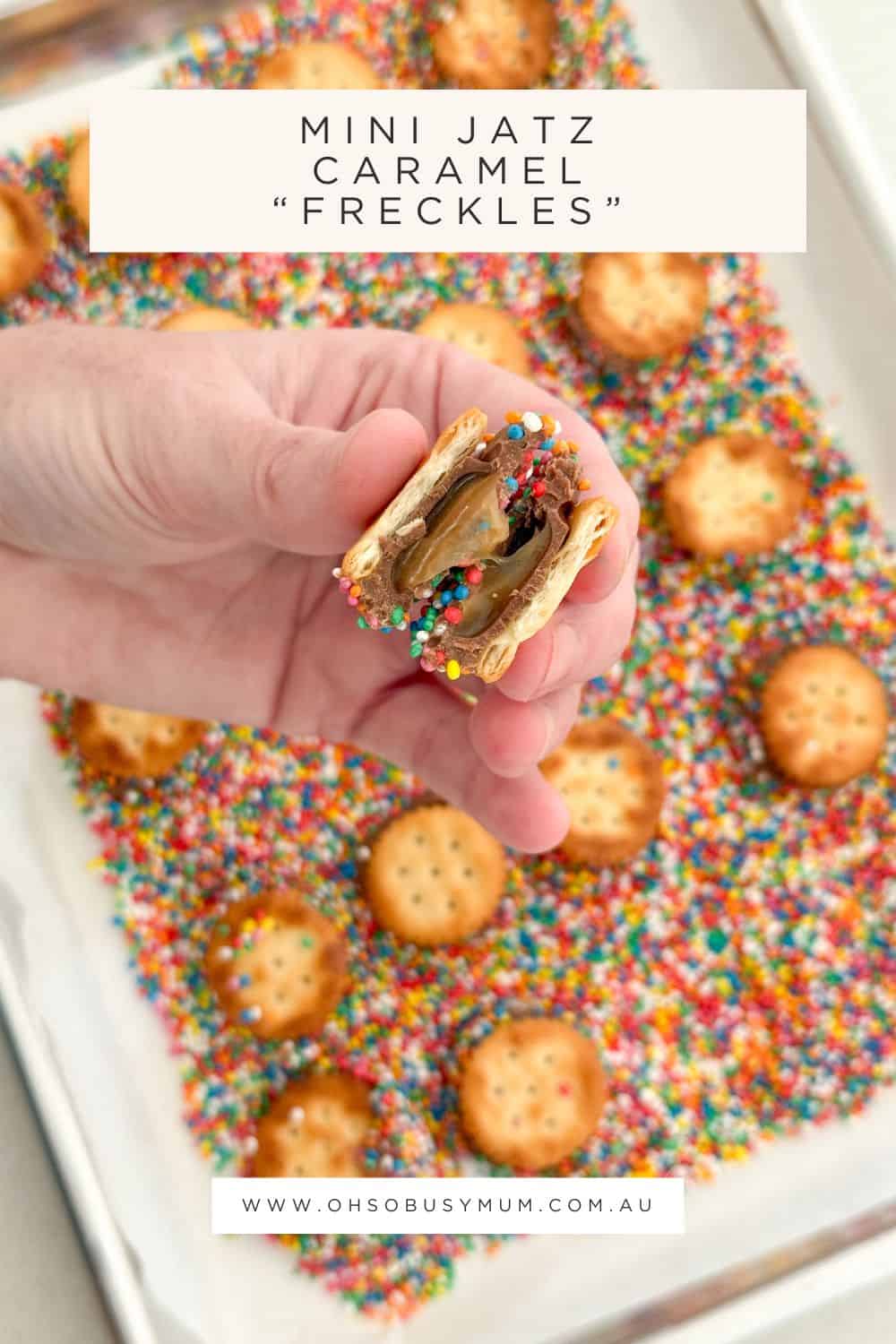 Mini Jatz Caramel Freckles - Oh So Busy Mum